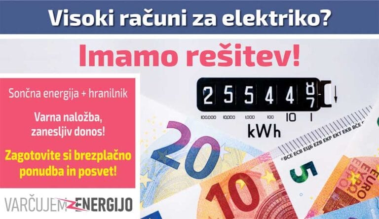 Cena elektrike 2026 – primerjava cen GEN-I, Petrol, ECE,